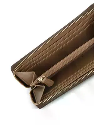 Moschino Quilted Zipped Wallet
