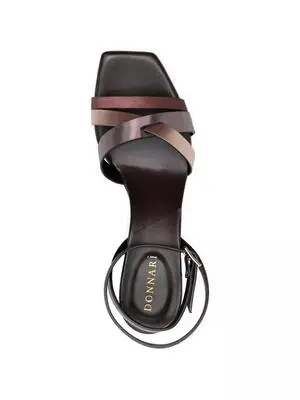 DONNARÌ Strappy Leather Sandals