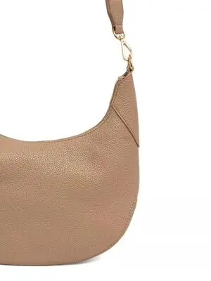 Moschino Grained Adjustable Shoulder Bag - Neutrals
