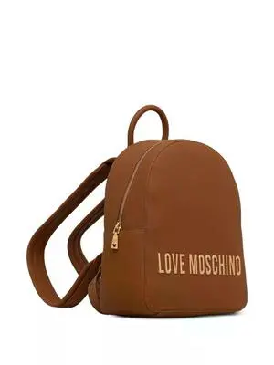 Moschino Logo-plaque Backpack