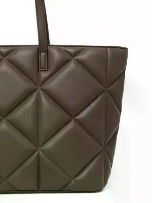 Moschino Quilted Logo-detail Tote