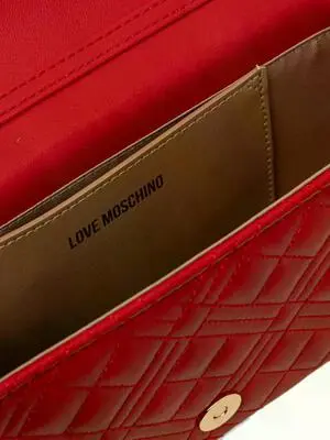 Moschino Quilted Cross Body Bag