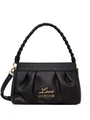 Moschino Braided-handle Tote Bag