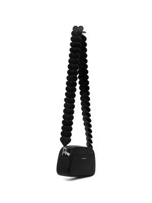 Michael Kors Leather Cross Body Bag - Black
