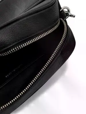 Michael Kors Leather Cross Body Bag - Black