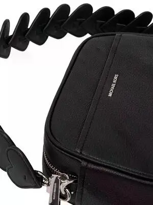 Michael Kors Leather Cross Body Bag - Black