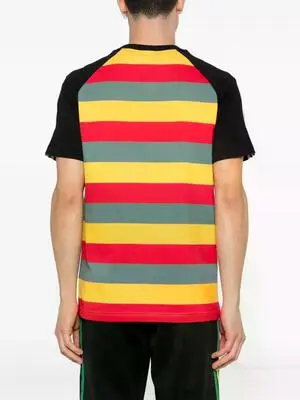 Adidas Bob Marley Originals Striped T-shirt - Black