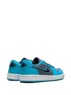 JORDAN Air 1 Logo Sneakers - Blue