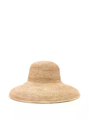 IBELIV Woven Fedora Hat