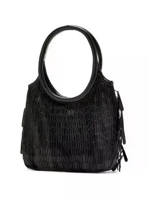 Sam Edelman Beaded Tasseled Tote