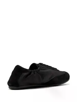 Staud Joey Suede-panelled Sneakers