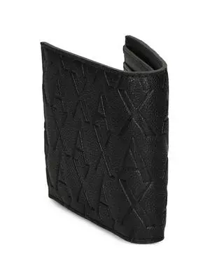 Armani Exchange Logo-embossed Wallet