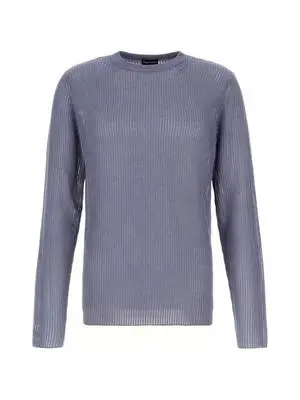 Giorgio Armani Ribbed Knit Sweater