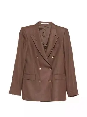 Tagliatore Double-breasted Blazer - Brown