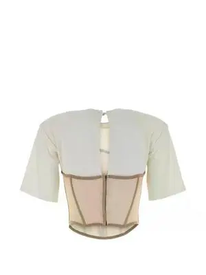 Giuseppe Di Morabito Bustier T-shirt - White