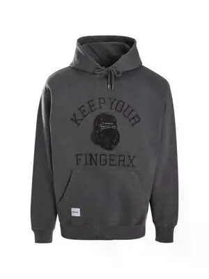 FINGERCROXX Logo-patch Hoodie