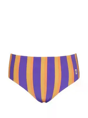 Saint Laurent Striped Bikini Bottom