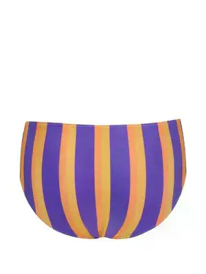 Saint Laurent Striped Bikini Bottom
