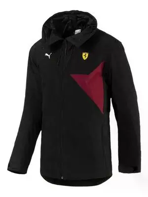 PUMA X Scuderia Ferrari Sf Zip-up Jacket - Black