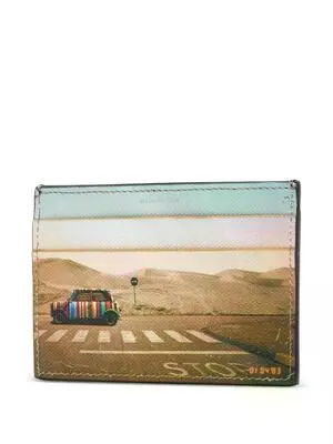 Paul Smith Desert Mini Cardholder - Black