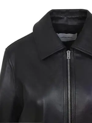 YVES SALOMON Zip-up Jacket - Black