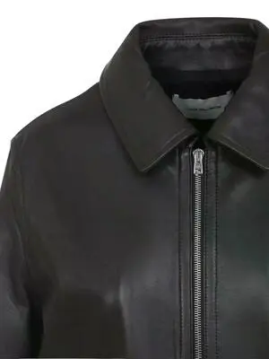 YVES SALOMON Zip-up Jacket - Brown