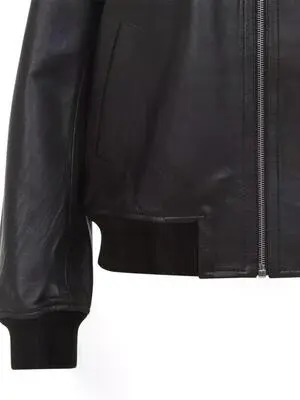 YVES SALOMON Zip-up Jacket - Brown