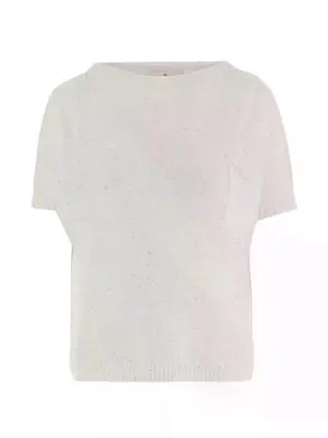 Bruno Manetti Crew-neck Sequined Sweater