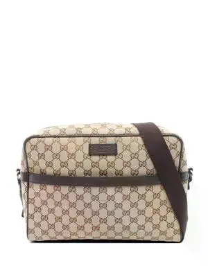 Gucci 2010s Gg Canvas Shoulder Bag