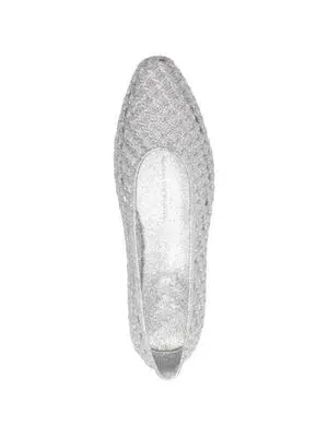 HEAVENLY JELLY Open-work Ballet Flats