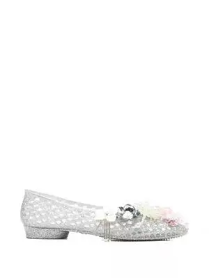 HEAVENLY JELLY Embellished Ballet Flats