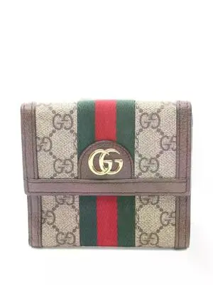 Gucci 2000s Ophidia Gg Flap Wallet