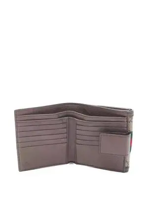 Gucci 2000s Ophidia Gg Flap Wallet