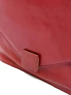 Loewe 2000s Anagram Leather Shoulder Bag