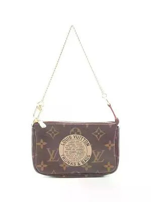 LOUIS VUITTON 2008 Mini Pochette Accessoires - Brown