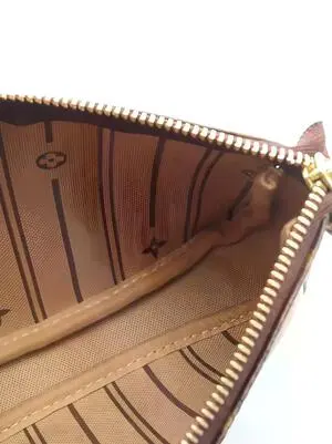 LOUIS VUITTON 2008 Mini Pochette Accessoires - Brown