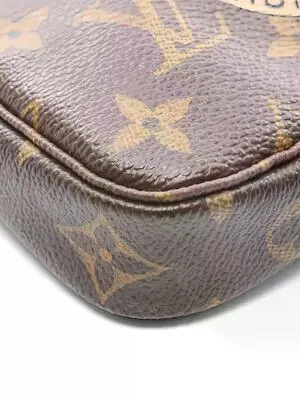 LOUIS VUITTON 2008 Mini Pochette Accessoires - Brown