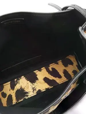 Balenciaga 2010s Leopard-pattern Tote Bag