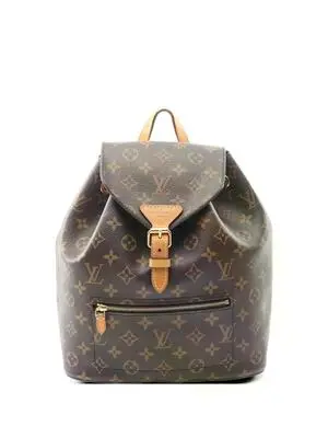 LOUIS VUITTON Monogram Leather Backpack