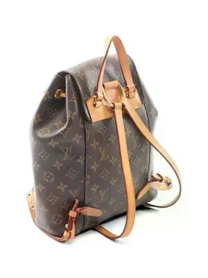 LOUIS VUITTON Monogram Leather Backpack