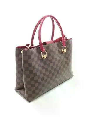 LOUIS VUITTON 2018 Riverside Damier-ébène Tote Bag
