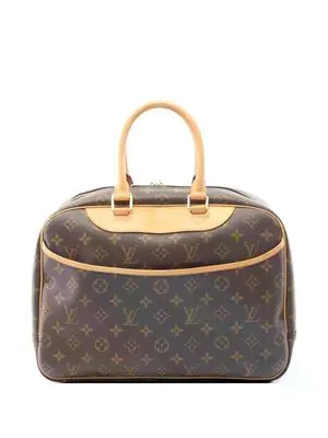 LOUIS VUITTON 1998 Deauville Monogram Tote Bag