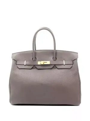 Hermès 2015 35 Birkin Ethane Tote Bag