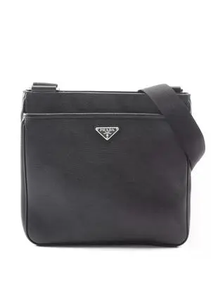 Prada 2010s Vitello Leather Crossbody Bag