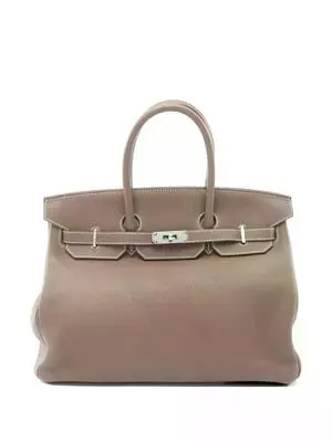Hermès 2020 Birkin 35 Tote Bag - Neutrals