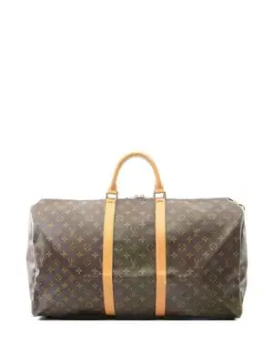 LOUIS VUITTON 2002 55 Keepall Monogram Boston Bag