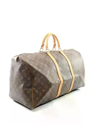 LOUIS VUITTON 2002 55 Keepall Monogram Boston Bag
