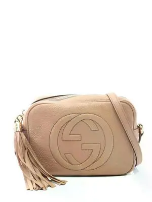 Gucci 2000s Interlocking-g Leather Crossbody Bag