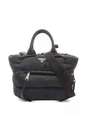 Prada 2010s Quilted Tote Bag