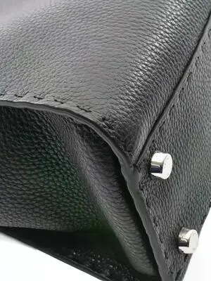 Fendi 2010s Peekaboo Leather Tote